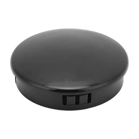 ANGGREK 2.75 Inch Black PC Steering Wheel Center Cap High Strength Boat ...