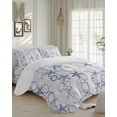 4 Piece Duvet Cover Set Twin, Sea Stars Bubbles on Wood Board Soft ...