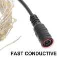 DC 12V 10M Copper Wire LED String Lights for Holiday Party Christmas ...
