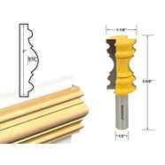 Ogee Rail & Stile w/ Back cutter Panel Raiser 3 Bits Router Bit Set ...