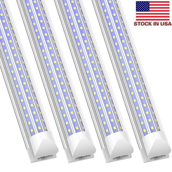 SKYSHALO 10 Pack 4 FT LED Shop Light 40W Linkable Ceiling Shop Light ...
