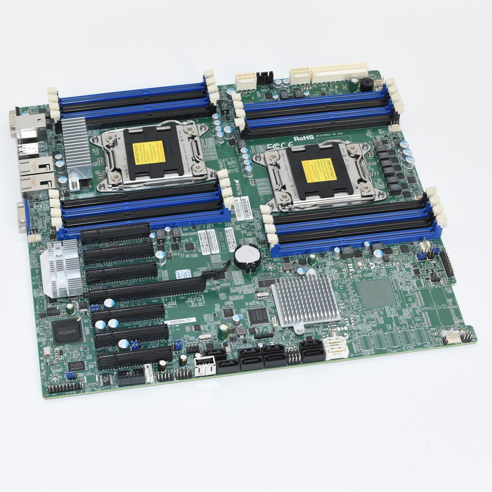 Supermicro X9DRH-ITF Motherboard - Dual socket R (LGA 2011) - Intel ...
