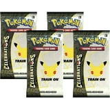Pokemon Trading Card Game Celebrations LOT of 36 Booster Packs ...