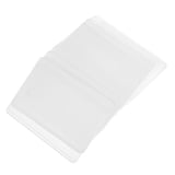 LIFKOME 50pcs Blank Plastic Cards With Hole Multi-Function Plastic ...