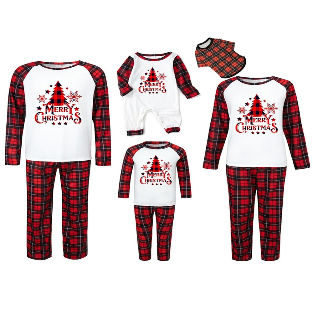 Click here for Generic Matching Family Christmas Pajamas Sets Hol... prices