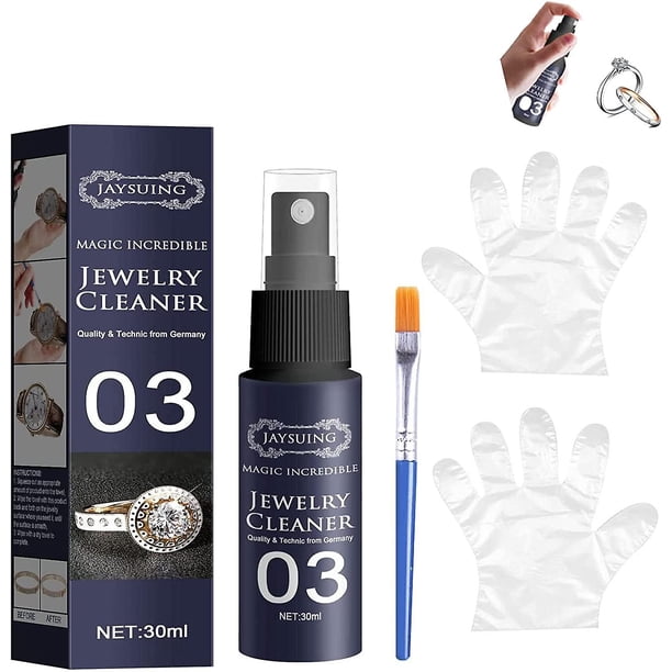 Jewelry Cleaner Solution, Jewelry Cleaner Spray, Instant Shine Jewelry ...