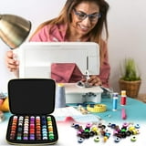 63 Slot Bobbins Organizer Case, Sewing Thread Spools Organizer for ...