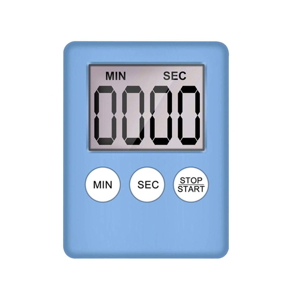 Justhard Kitchen Digital Timer Cooking Studying Count-down Clock LCD ...