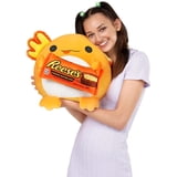 ZURU's 14 inch Super Soft Plushie Snackles Axolotl with Reese's Pieces ...