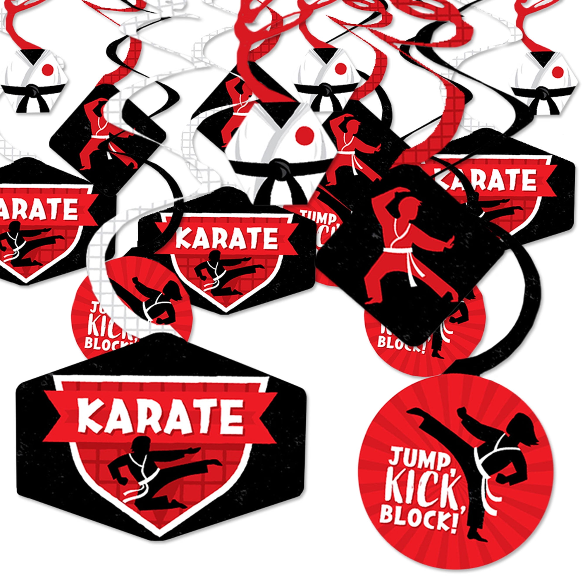Big Dot of Happiness Karate Master - Martial Arts Birthday Party ...