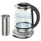 KitchenAid Pro Line Electric Water Boiler/Tea Kettle, Frosted Pearl ...