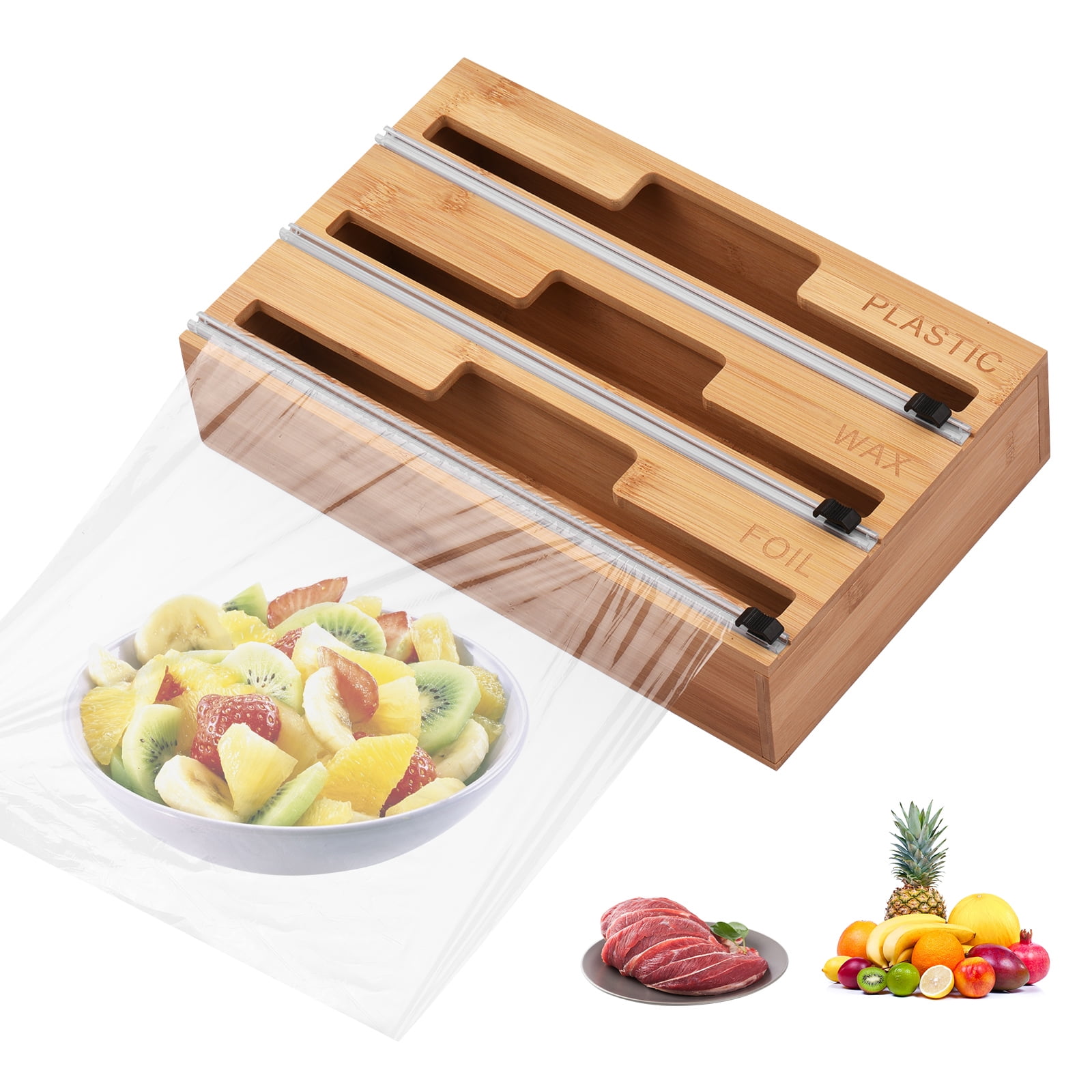 Click here for Amdohai 3-In-1 Wrap Dispenser With Slide Cutter Pl... prices