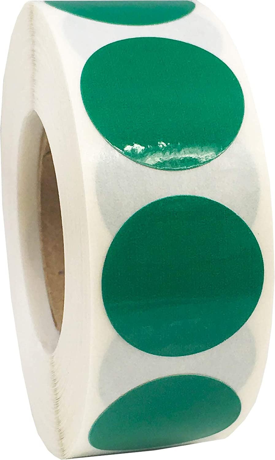 Laminated Green Color Coding Labels for Organizing Inventory 0.75 Inch ...