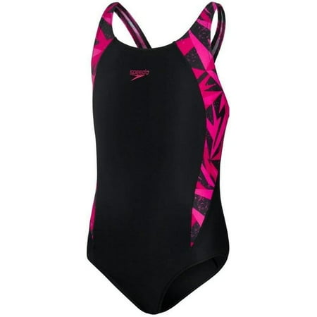 Speedo Girls Hyper Boom Splice One Piece Swimsuit | Walmart Canada