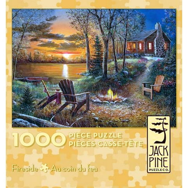 Jack Pine - Fireside (1000-Piece Puzzle) - Walmart.ca