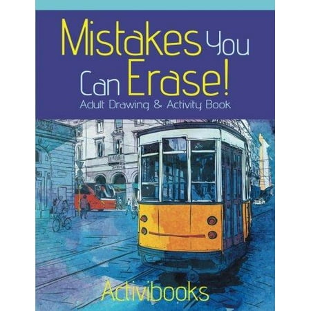 Mistakes You Can Erase! Adult Drawing & Activity Book | Walmart Canada