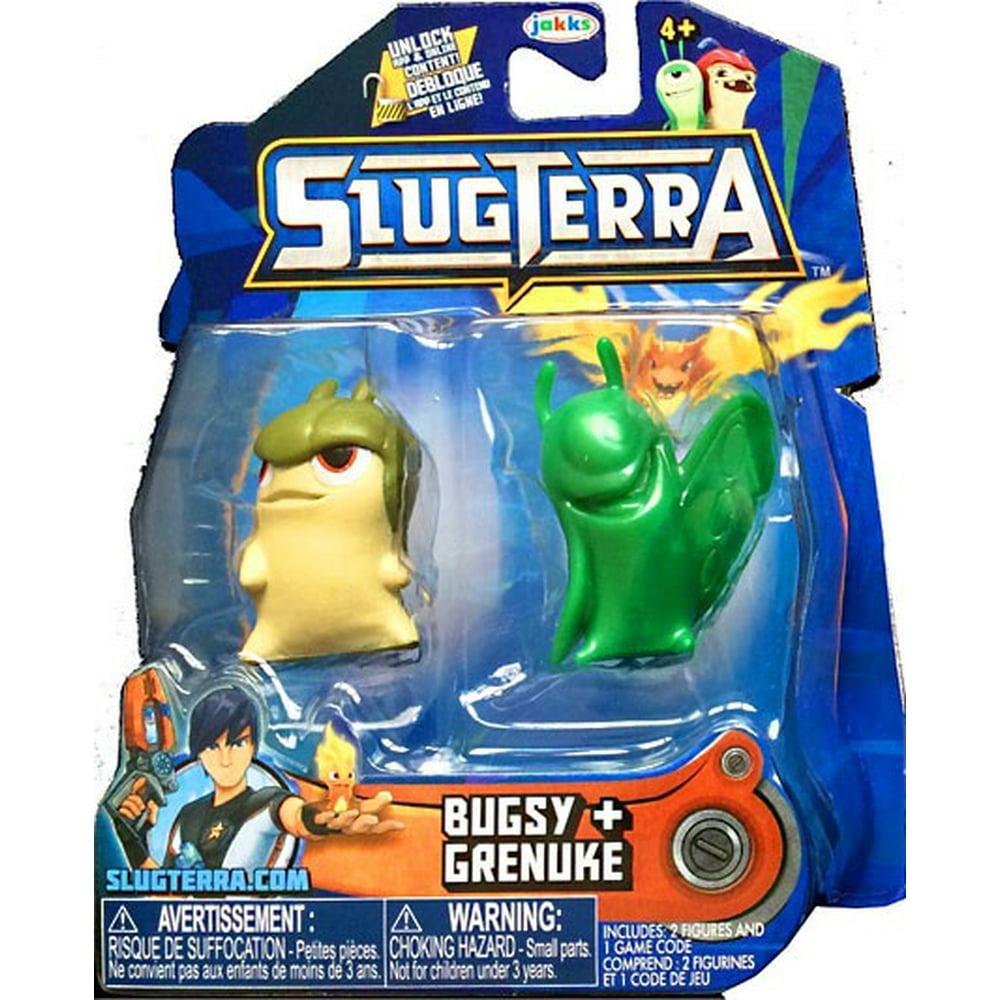 SLUGTERRA SLUGTERRA Bugsy and Grenuke Figures - Walmart.com - Walmart.com