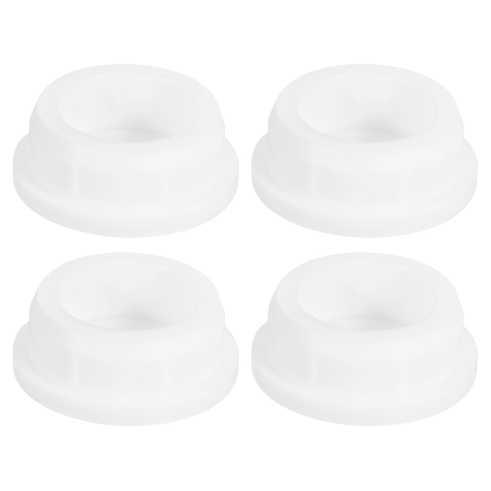 Click here for Unique Bargains 4pcs White Plug Holes rubber Butto... prices