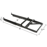 Black Ice Folding Snowmobile Jack Lift, Body Hoist & Maintenance Stand ...