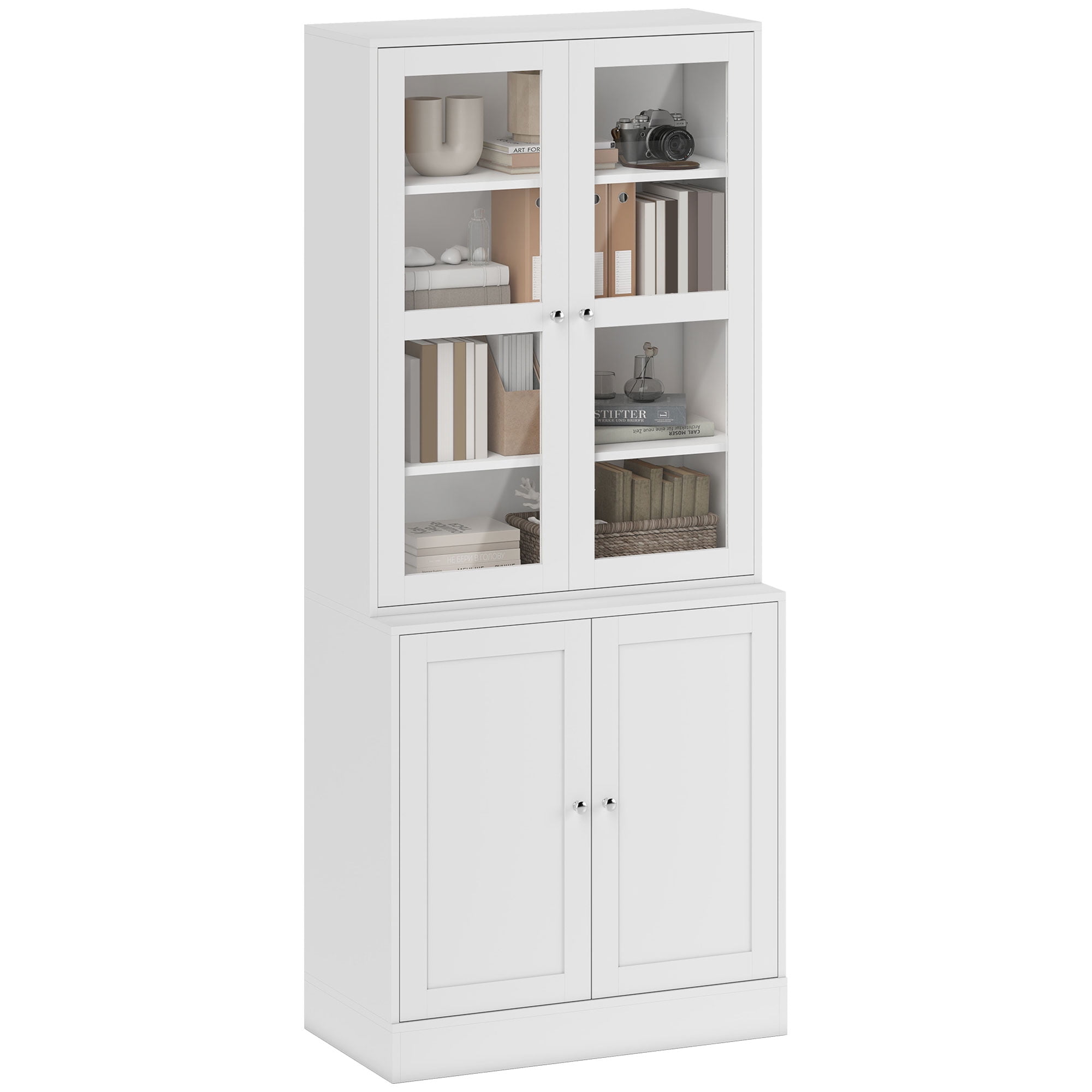 Click here for Homcom Bookcase Storage Cabinet  Modern Tall Books... prices