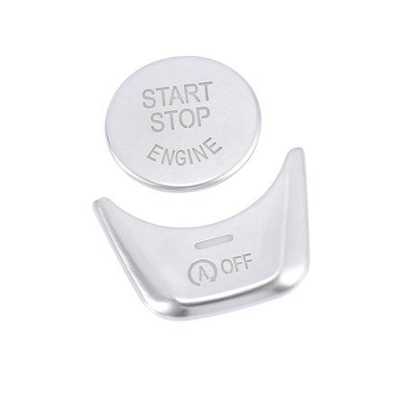 Off and Engine Start Stop Switch Button Cover Set for BMW 5 Series 7 ...