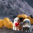 2024 Latest Unfriendly Ghost 3d Printed Finger Cute Ghosts Statue
