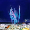 Aquarium Artificial Kelp Soft Resin Sea Plant Move with Water 7 Inches ...