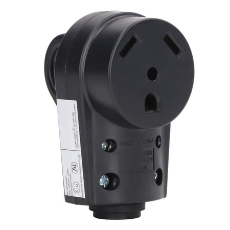 RV Receptacle, RV Female Plug Good Conductivity Stable Structure 125V ...