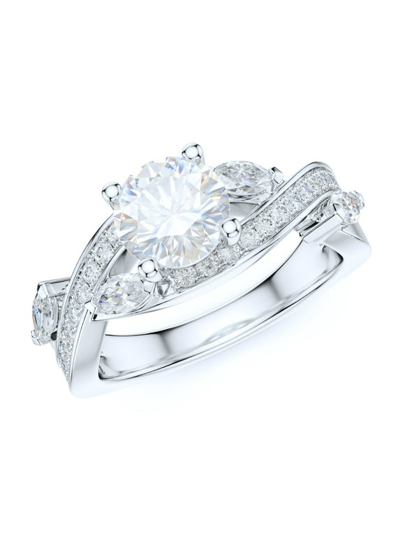Round Engagement Rings in Engagement Rings - Walmart.com