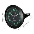 Car Dashboard Clock Car Clock Luminous Clock Universal Pocket- On Clock ...