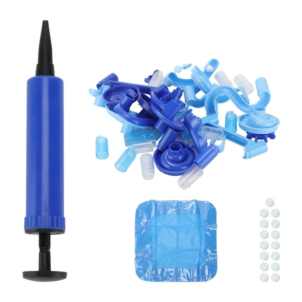 Marble Run Race Track, Maze Ball Roll Toys 47PCS Marble Race Run Maze ...