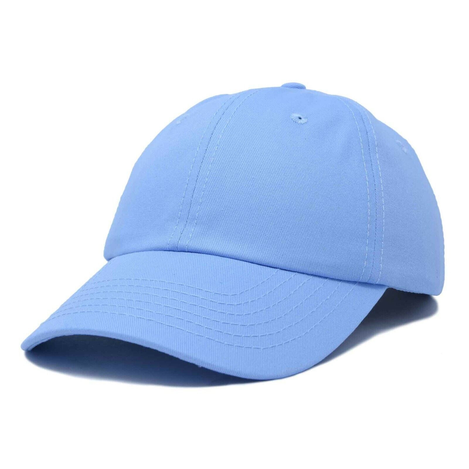 Baseball Caps Dad Hats 100% Cotton Unisex Plain Blank Adjustable ...