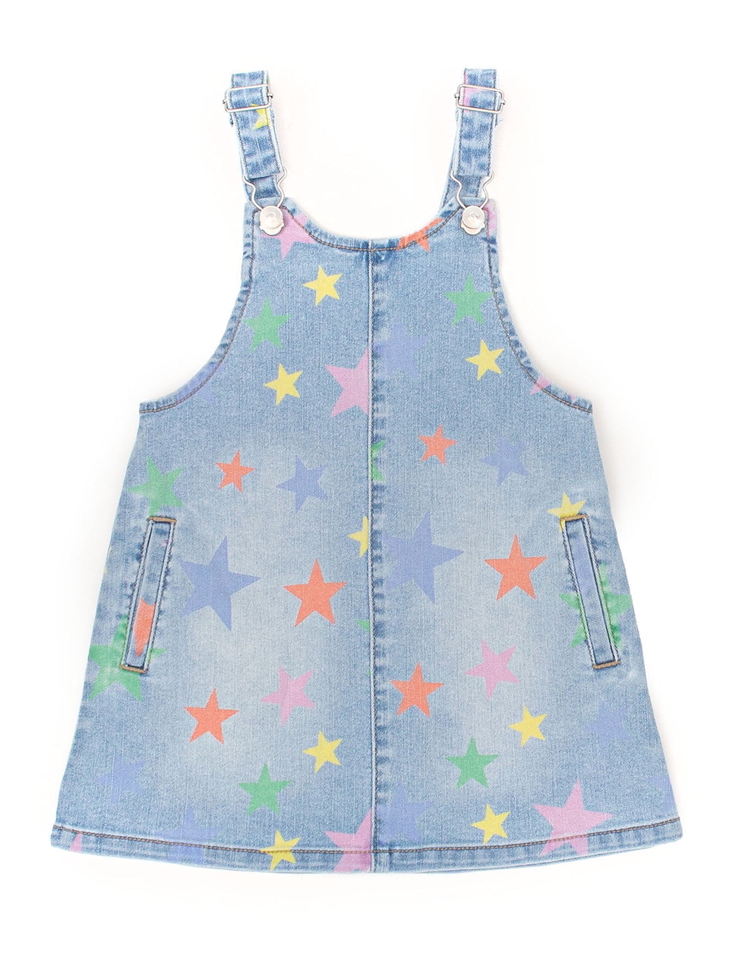 Wonder Nation Baby and Toddler Girl Jumper Dress, 12 Months-5T ...