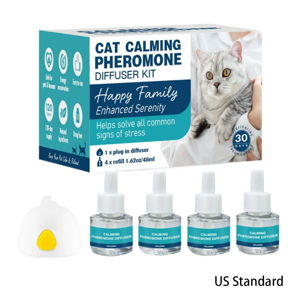 Click here for Unbranded Cat Calming Diffuser With 4-Pack Liquid... prices