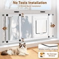 Full Glcat Door For Window 28.5"-32" Adjustable Width 1-mintall | 4 ...