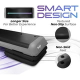 Yes4All Adjustable Aerobic Step Platform with 4 Risers, 40x16 in, Black ...