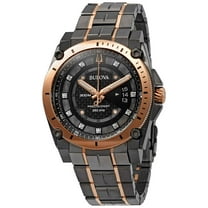 Bulova Precisionist Men's Chronograph Stainless Steel Watch 98B316 with ...