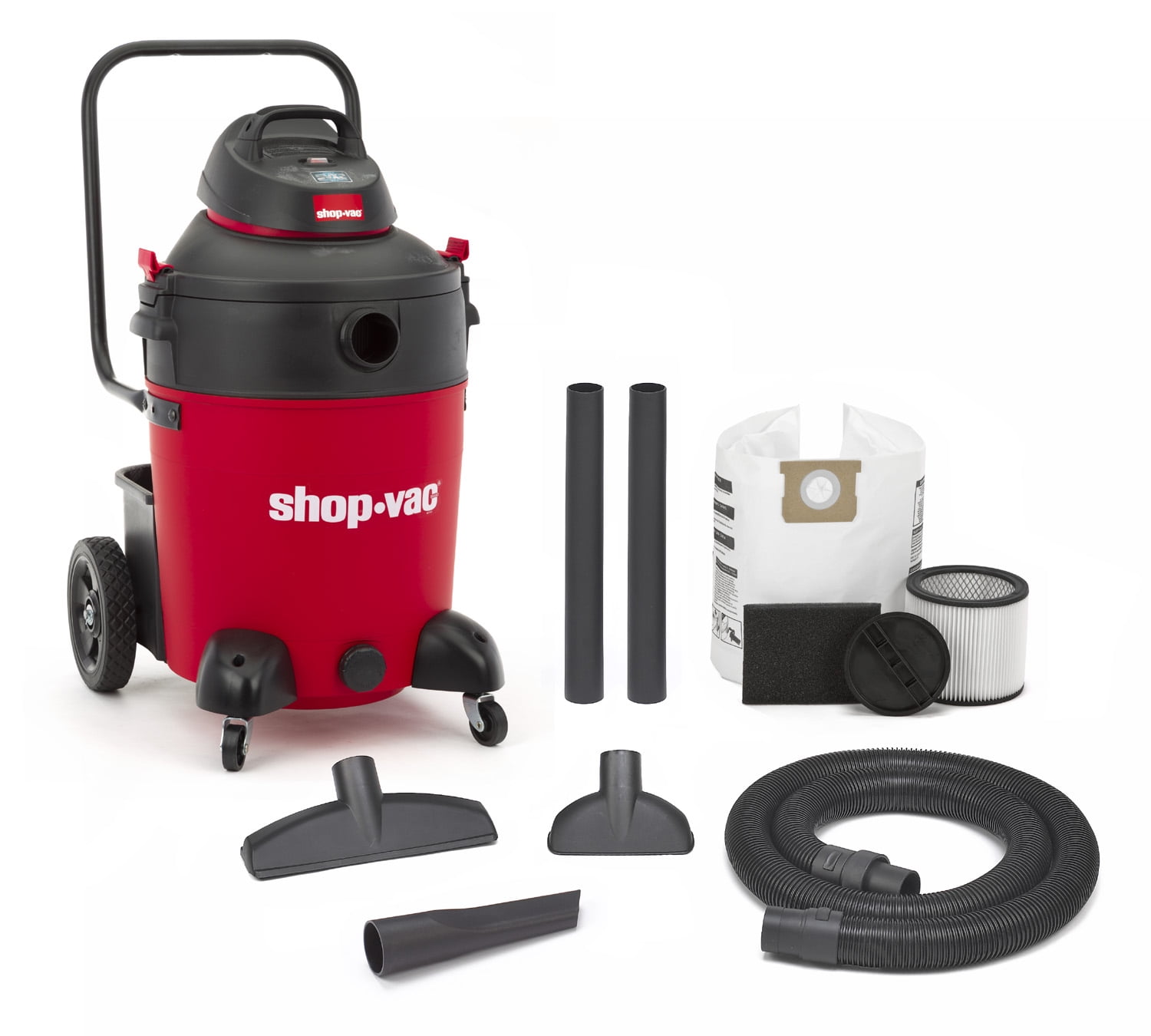 Shop Vac 597-31-36 14 Gallon 6.5 PHP Wet & Dry Vac With Contractor Cart ...