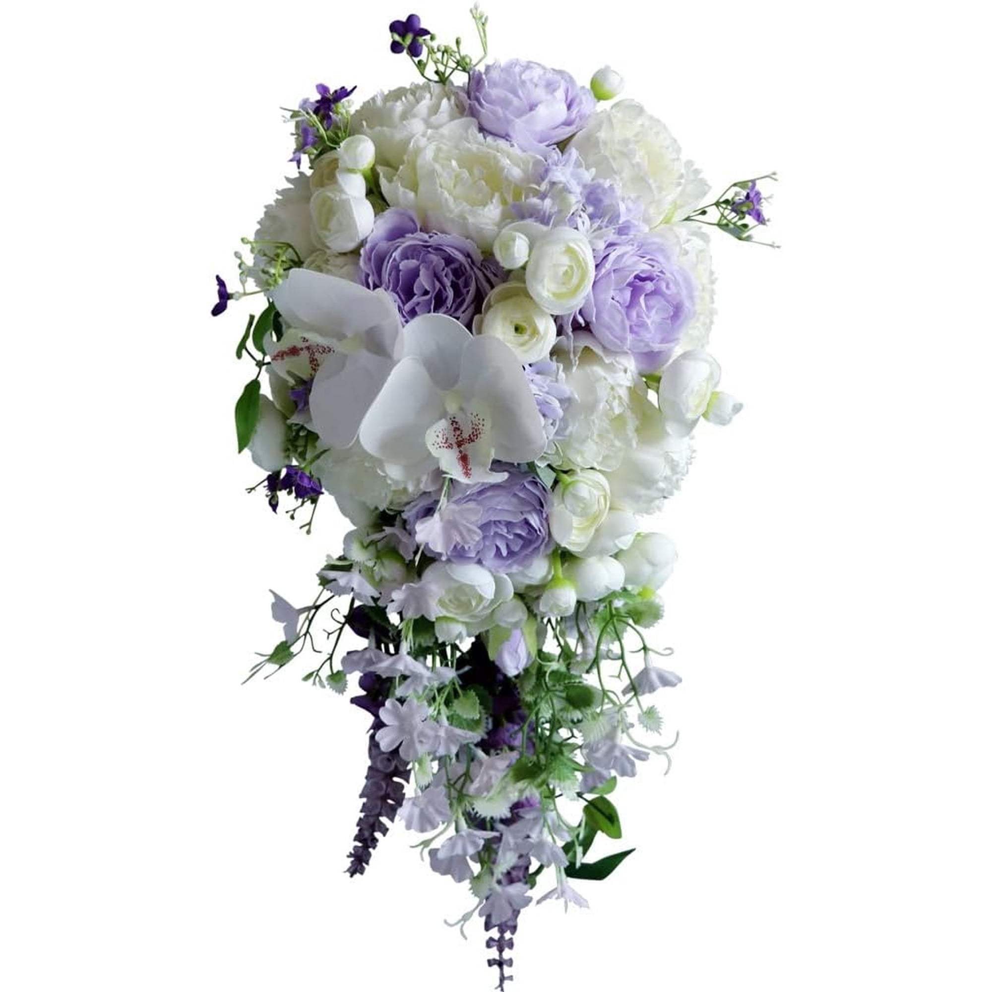 Click here for Generic Waterfall Shaped Style Bouquet Wedding Bri... prices
