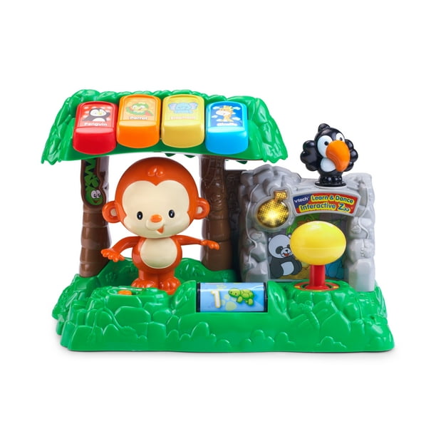 VTech Learn and Dance Interactive Zoo, Fun Teaching Toy for Toddlers ...