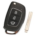Car Key Shell Set Including Precisions Cut Key Blade Case Flipping ...