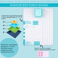 Shadow Box Punch Board for DIY Making 2"，3", 4", 5" Shadow Boxes and ...