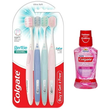 Colgate Plus Full Head Adult Toothbrush, Soft - 2 Count - Walmart.com