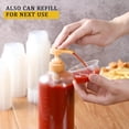 [120 Sets - 3.25 oz ] Portion Cups With Lids, Small Plastic Containers ...