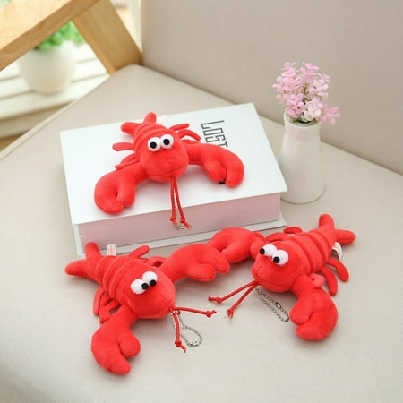 SHTUUYINGG 3 Pack Lobster Stuffed Animal Lobster Plush Soft Stuffed ...