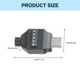USB C Male Plug Connector 4Pin/5Pin Design Interfaces Adapter ...