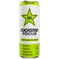 Rockstar Focus Sugar Free Lemon Lime Energy Drink with Energy & Mental ...