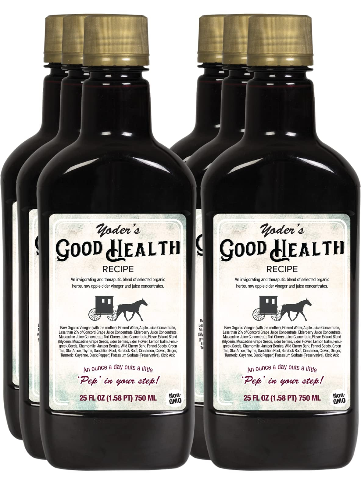 Yoder’s Good Health Recipe Apple Cider Vinegar Liquid Complex, 25 oz ...