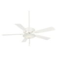 52" Minka Aire Contractor Coal Black LED Ceiling Fan with Pull Chain ...