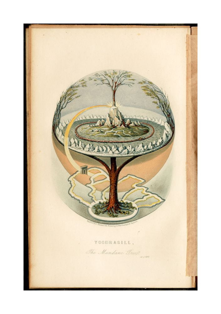 Yggdrasil The Legendary World Tree Of Norse Mythology Yggdrasil the ...